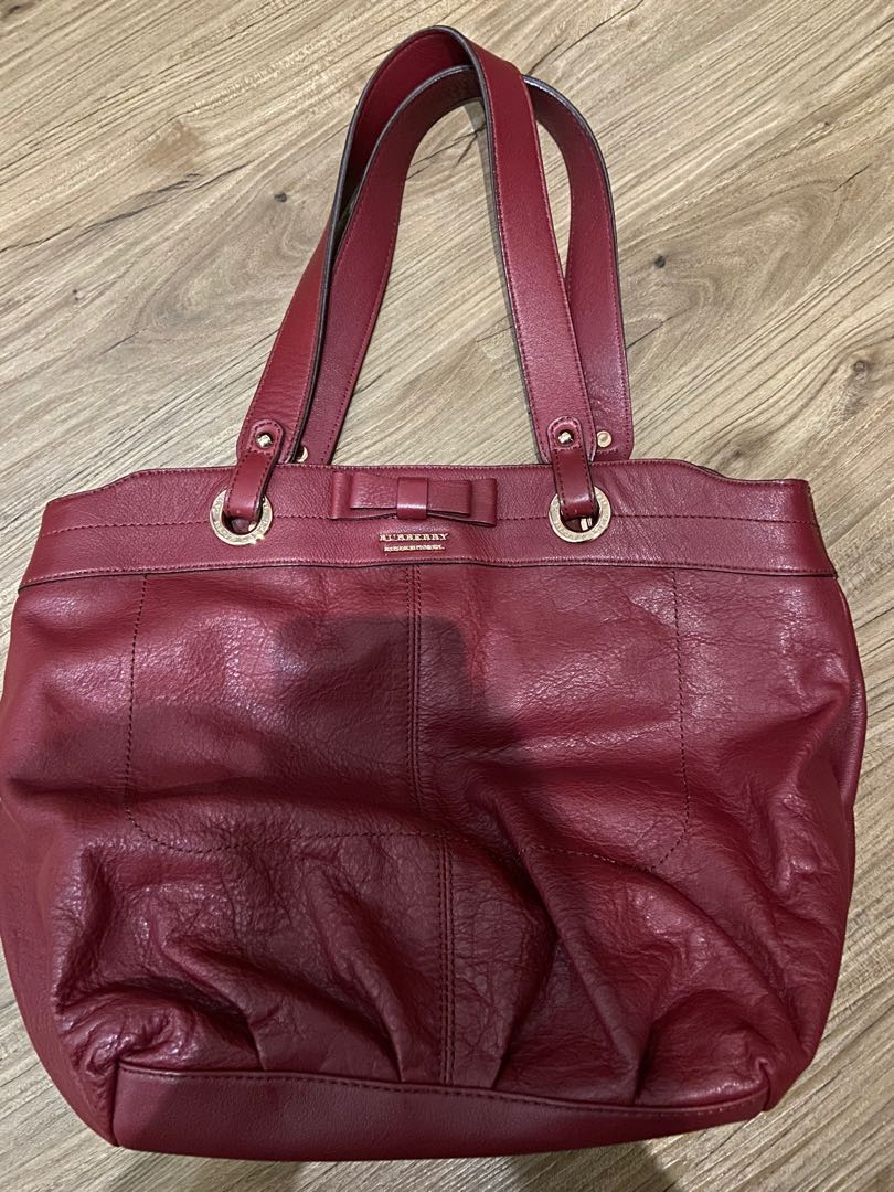 Burberry blue label handbag, Women's Fashion, Bags & Wallets, Tote Bags ...