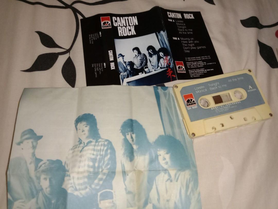 CANTON ROCK SINGAPORE NEW WAVE ORIGINAL CASSETTE TAPE MAX SURIN LINDA ...