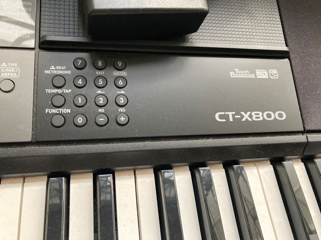 Casio CTX800, Computers & Tech, Parts & Accessories, Computer Keyboard ...