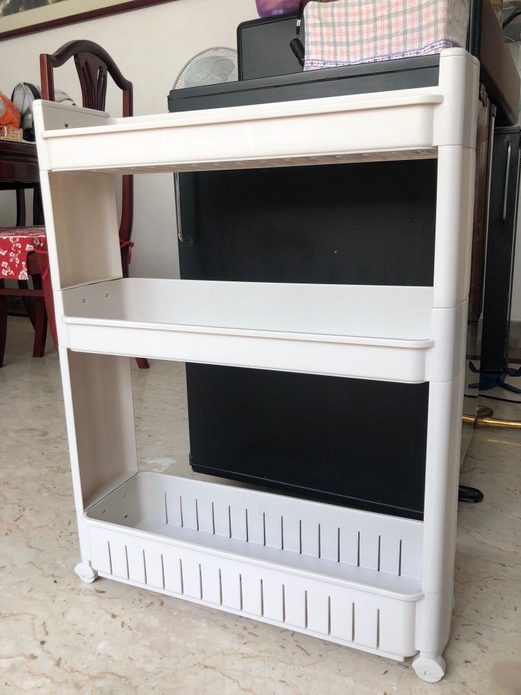 Plastic storage shelf, Everything Else on Carousell