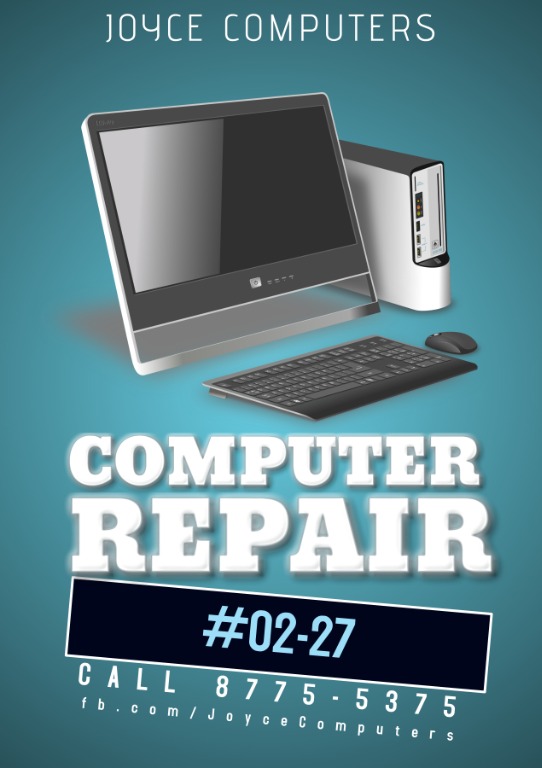 Computer Repair Reformat Clean Wipe Replace HDD SSD Laptop Desktop ...