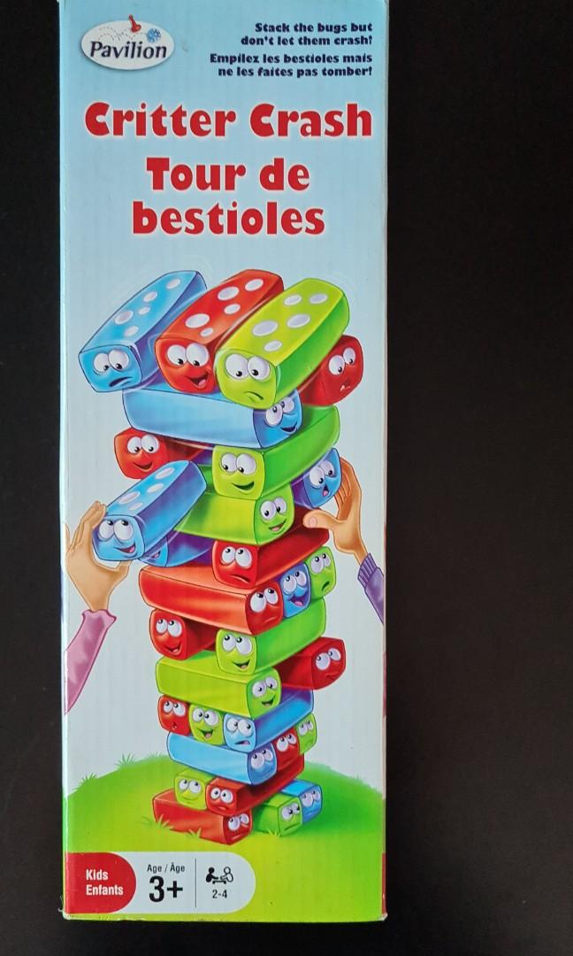 Critter Crash Stacko, Hobbies & Toys, Toys & Games on Carousell