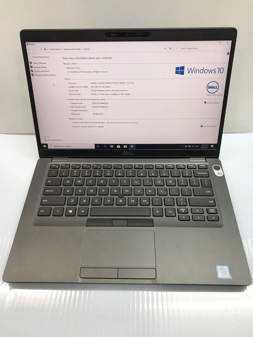 Dell intel core i7-8th gen slim model laptop, Computers & Tech, Laptops ...