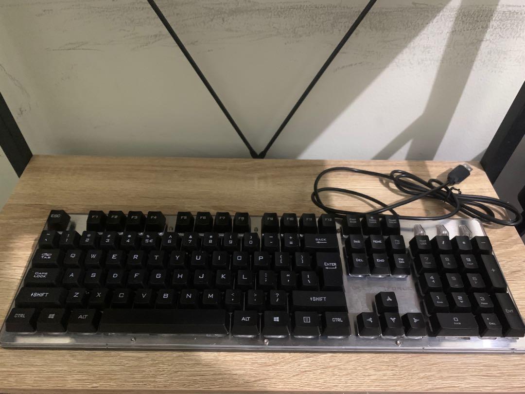 Delta force Gamer keyboard, Looking For on Carousell