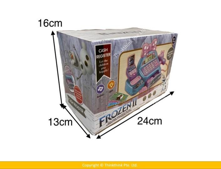 Frozen II Supermarket Cash Register with DETACHABLE SCANNER, Mini ...