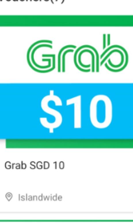 Grabcar $10 voucher, Everything Else on Carousell