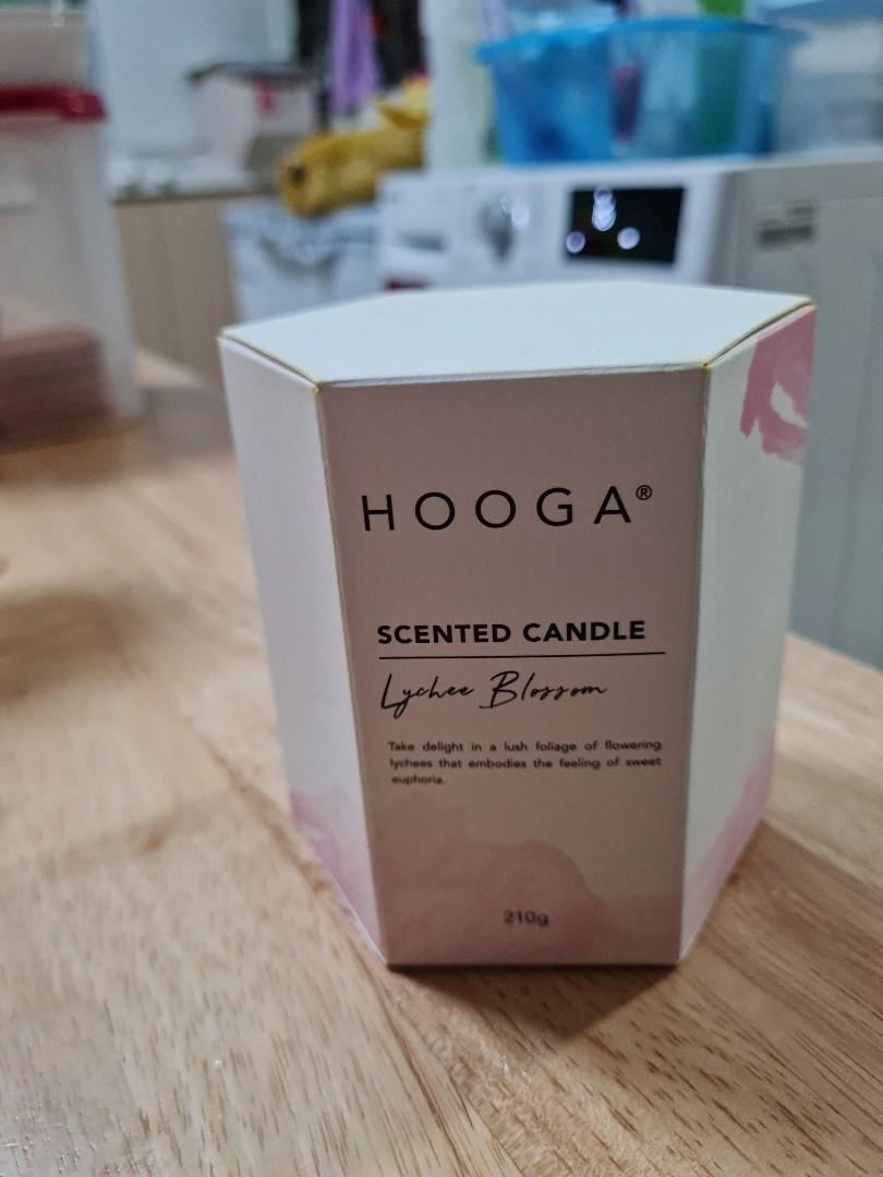 HOOGA Scented Candle, Furniture & Home Living, Home Fragrance on Carousell