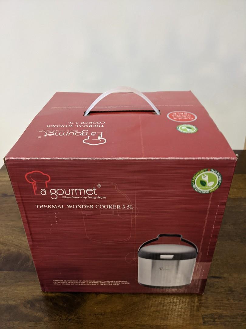 La Gourmet 3.5l Thermal Cooker (New), TV & Home Appliances, Kitchen ...