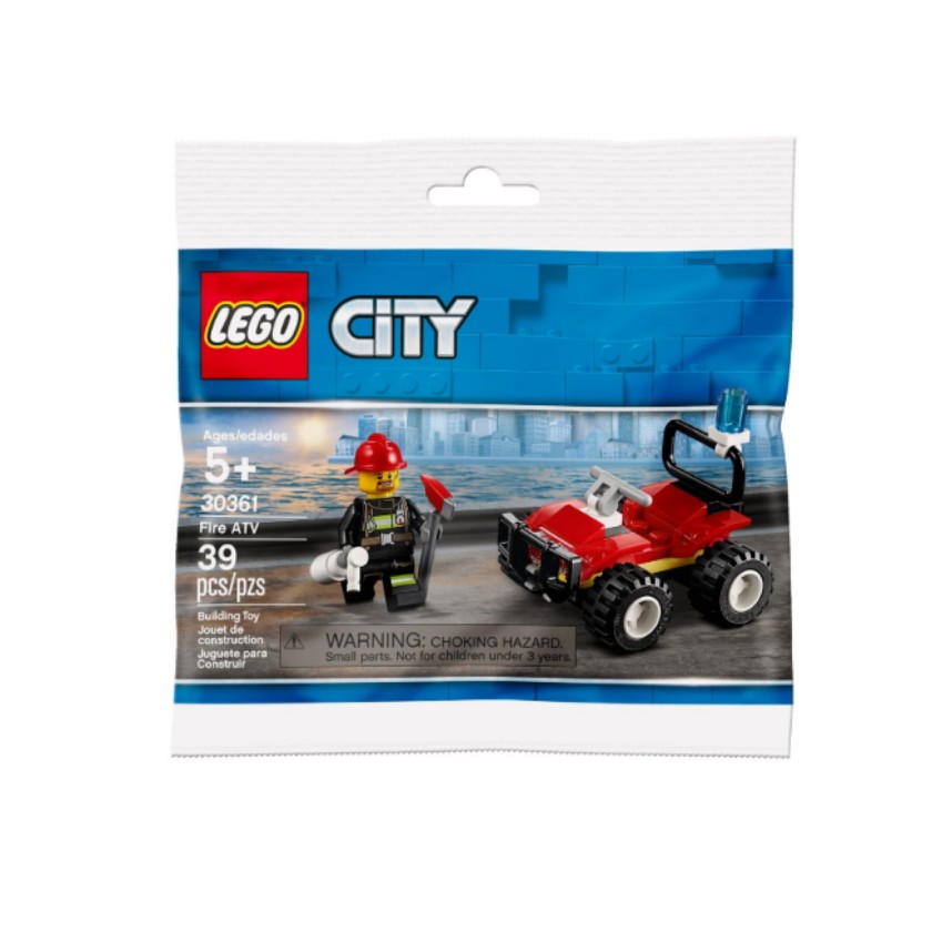 Lego City Fire ATV - 30361, Toys & Collectibles, Mainan di Carousell