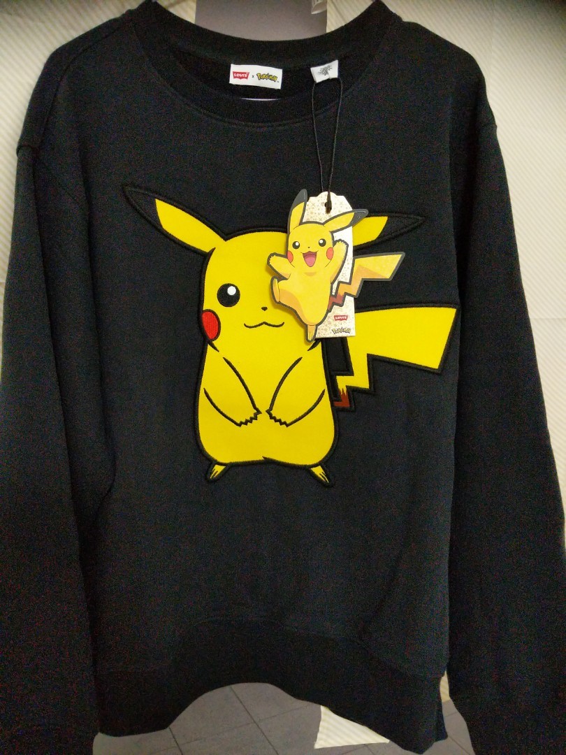 Levis X Pokemon Pullover, Men's Fashion, Tops & Sets, Hoodies on Carousell
