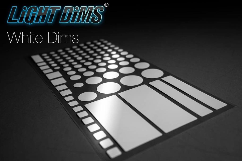 LightDims White Dims - Light Dimming LED Covers/Light Dimming Sheets ...