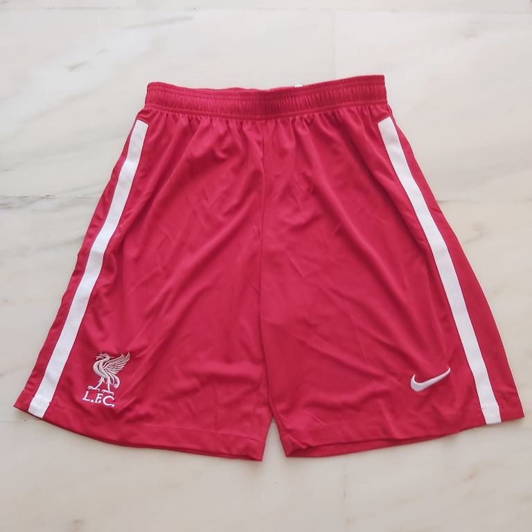 Liverpool Shorts in Red - Home, Men's Fashion, Activewear on Carousell