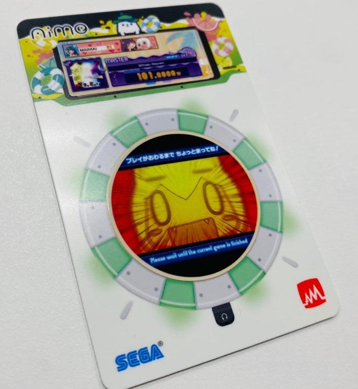 maimai でらっくす DX Splash スプラッシュ Aime IC card 四社卡 日本限定卡+貼紙, 電子遊戲, 遊戲機配件, 遊戲週邊商品 - Carousell