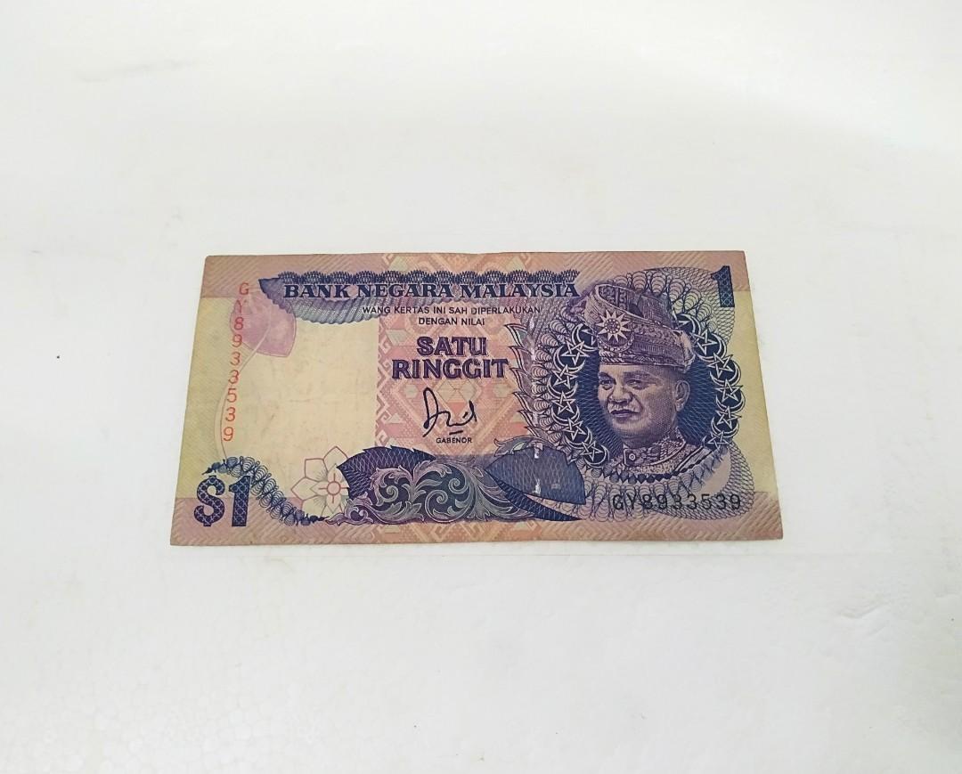 Malaysia RM1 Old Note, Hobbies & Toys, Collectibles & Memorabilia ...