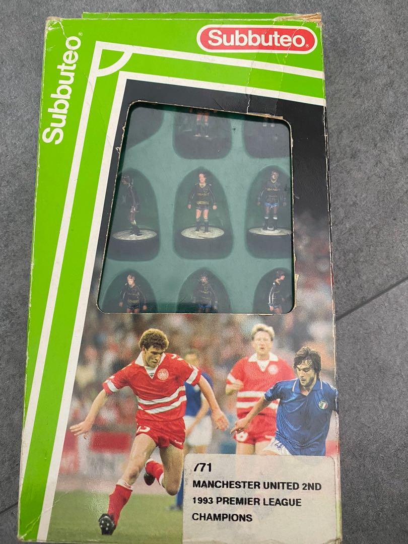 Manchester united Rare Subbuteo collectibles man utd, Hobbies & Toys ...
