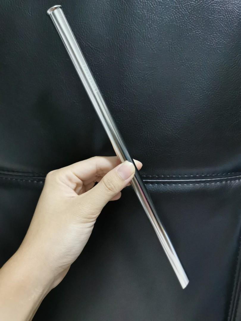 Metal Bubble Tea Straw, Furniture & Home Living, Kitchenware ...