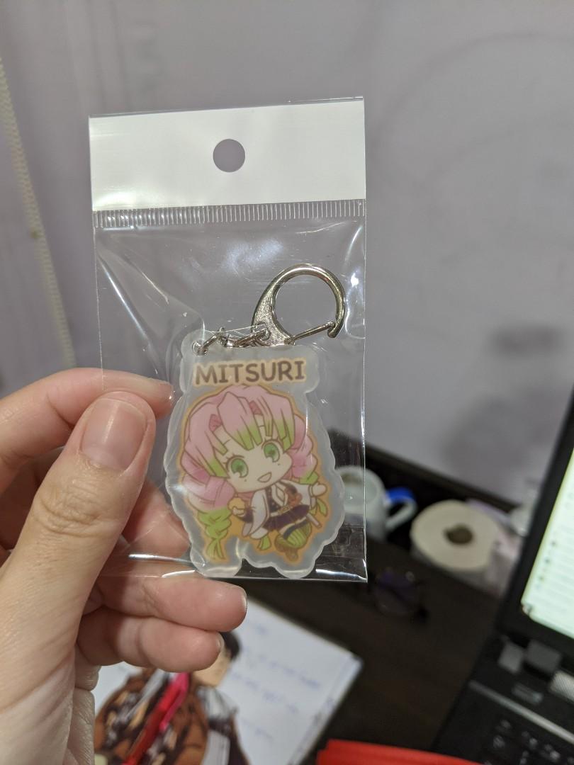 Mitsuri Demon Slayer keychain, Everything Else on Carousell