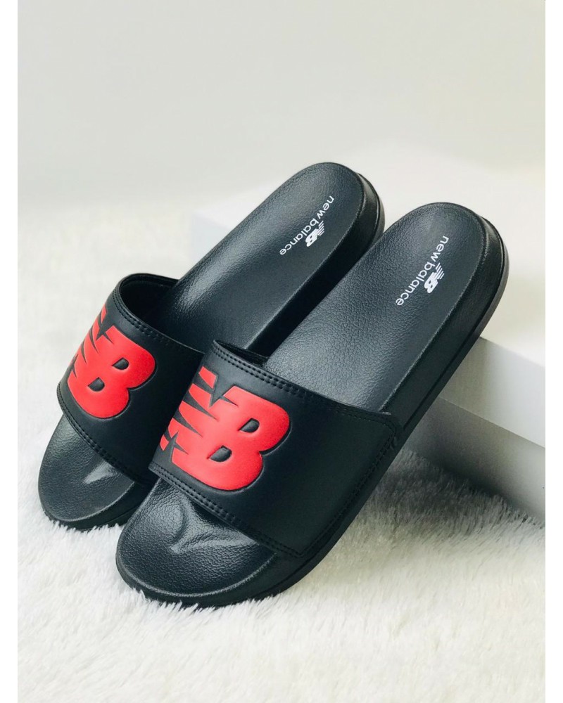 New balance red logo, Fesyen Pria, Sepatu , Sandal di Carousell