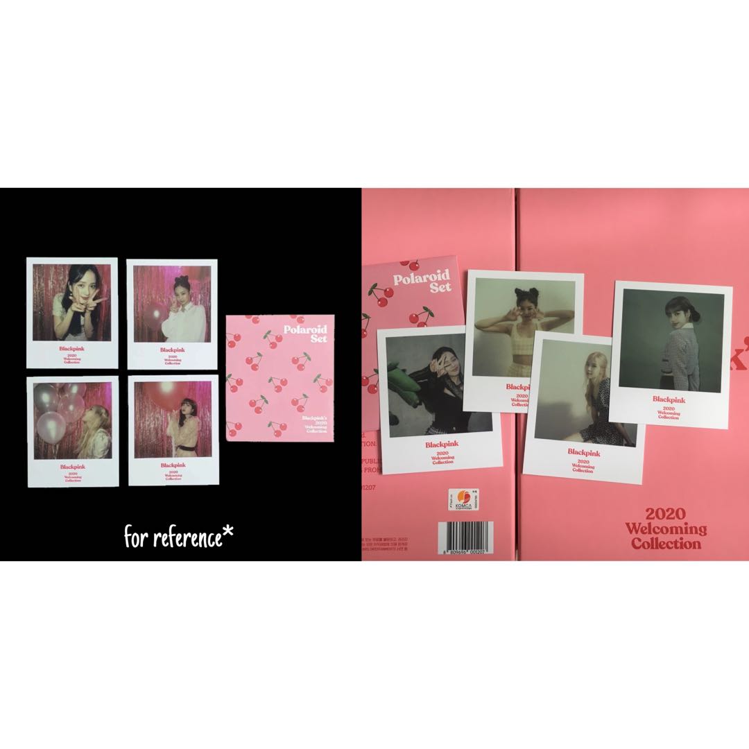 ONHAND BLACKPINK WELCOMING COLLECTION 2020 Polaroid Set | The Album How You Like That Photocards ...