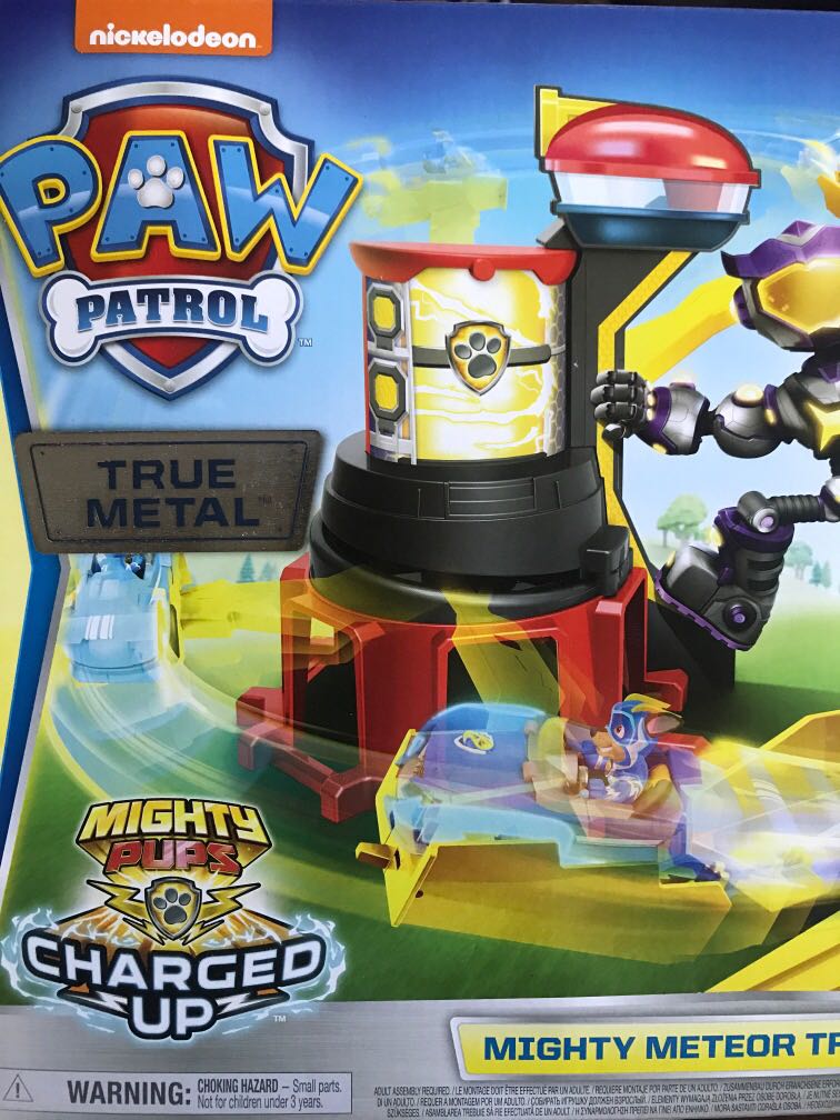 Paw Patrol Mighty Meteor Track Set, Hobbies & Toys, Toys & Games on ...