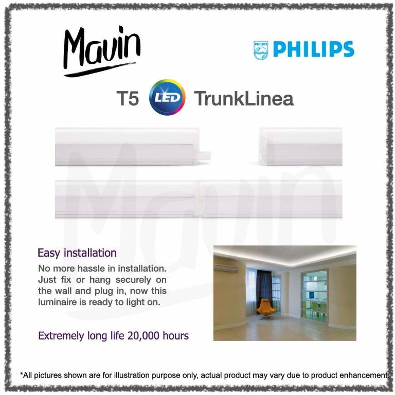 PHILIPS TrunkLinea T5 LED Batten Tube [ Wall, Cove Light, Cabinet ...