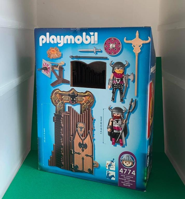 Playmobil 4774 Barbarian Take Along Fort 野蠻人堡壘, 興趣及遊戲, 玩具 & 遊戲類 - Carousell