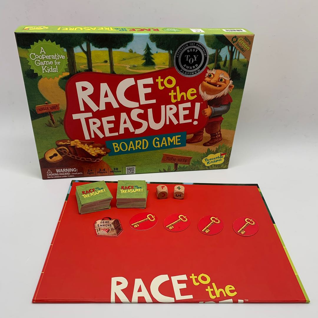 Race to the Treasure Cooperative Board Game, Hobbies & Toys, Toys ...
