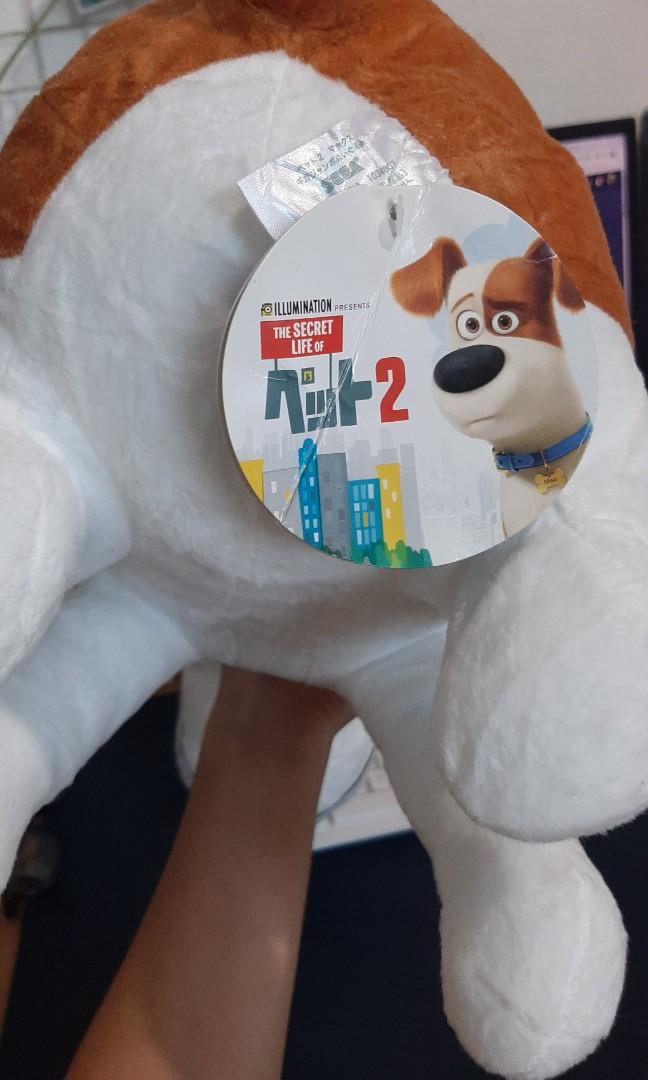 Secret life of pets Max stuffed toy, Hobbies & Toys, Toys & Games on ...