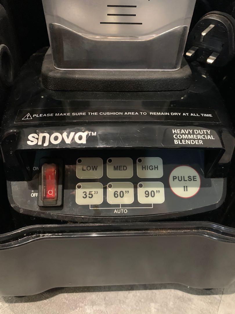 SNOVA Heavy Duty Commercial Blender, TV & Home Appliances, Kitchen ...