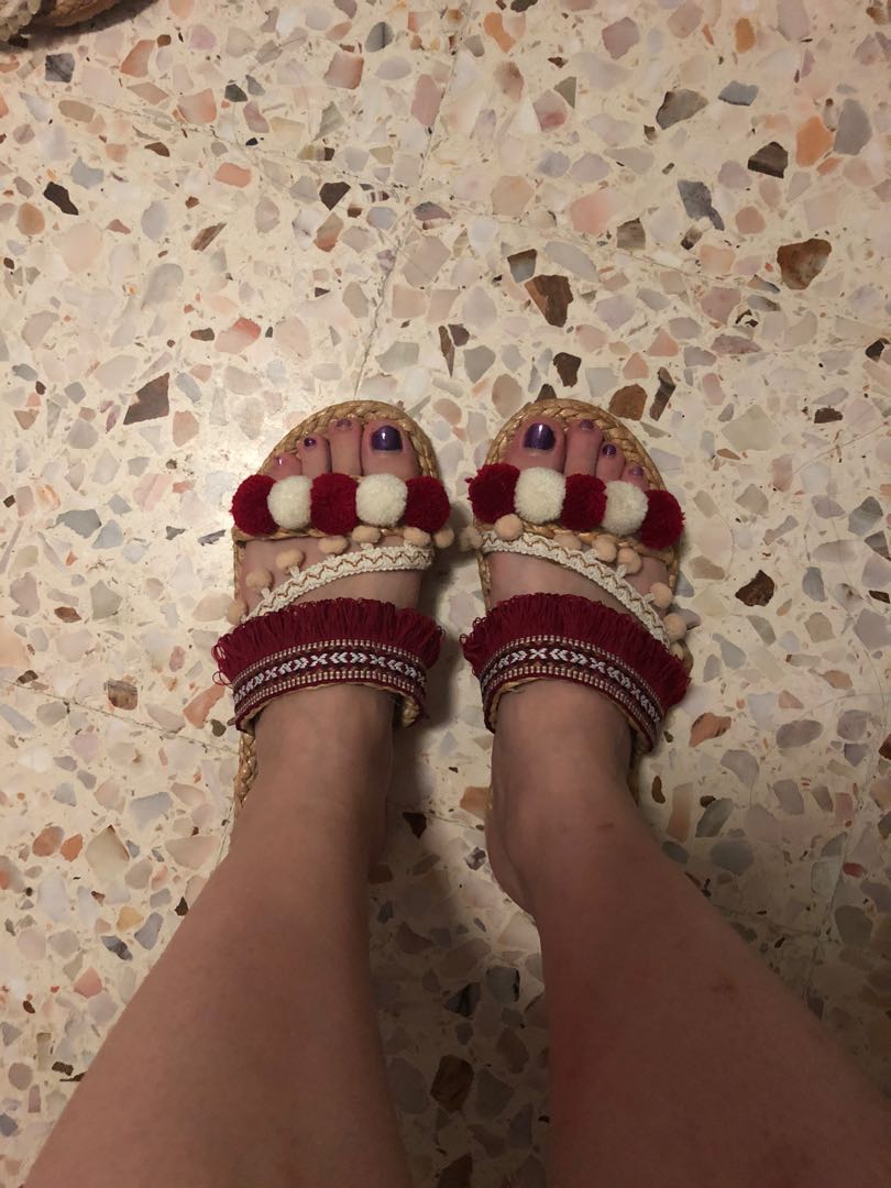Thailand slipper, Women's Fashion, Shoes, Flats & Sandals on Carousell