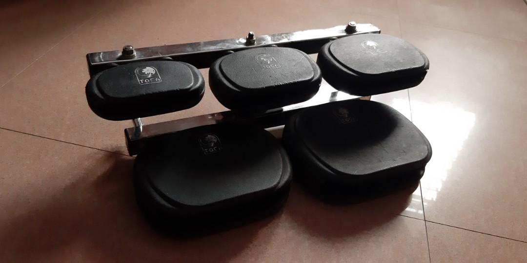 Timbale x blocks, Hobbies & Toys, Music & Media, CDs & DVDs on Carousell