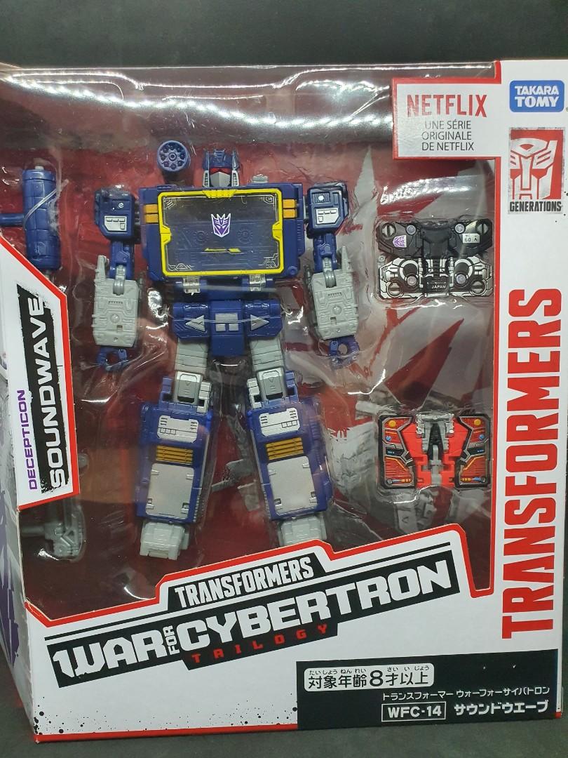 Transformers WFC Netflix Soundwave, Hobbies & Toys, Toys & Games on ...