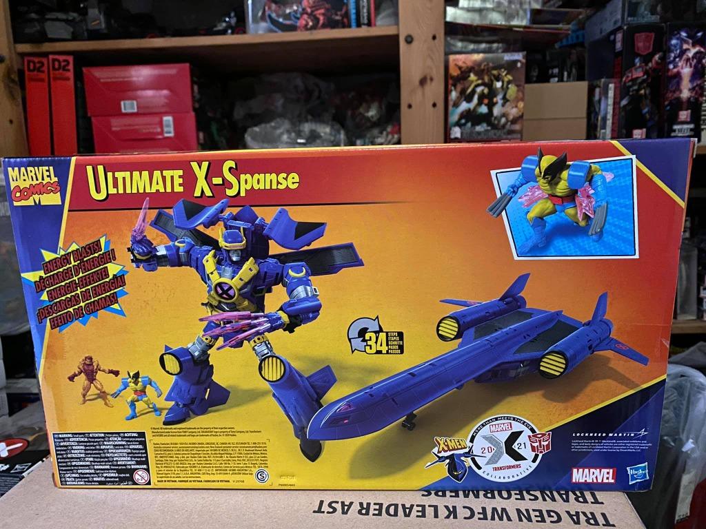 Transformers X-men crossover Ultimate X-Spanse Cyclops, Hobbies & Toys ...