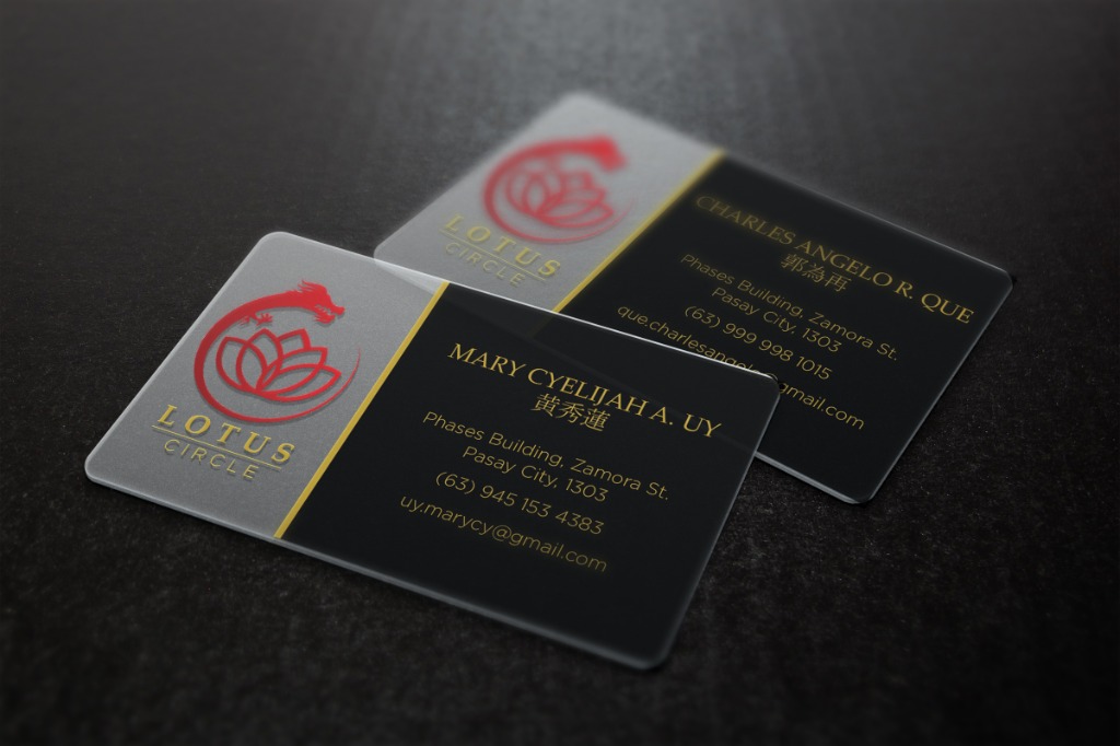 Transparent Calling Card Free Layout ( 100 Pcs), Hobbies & Toys ...