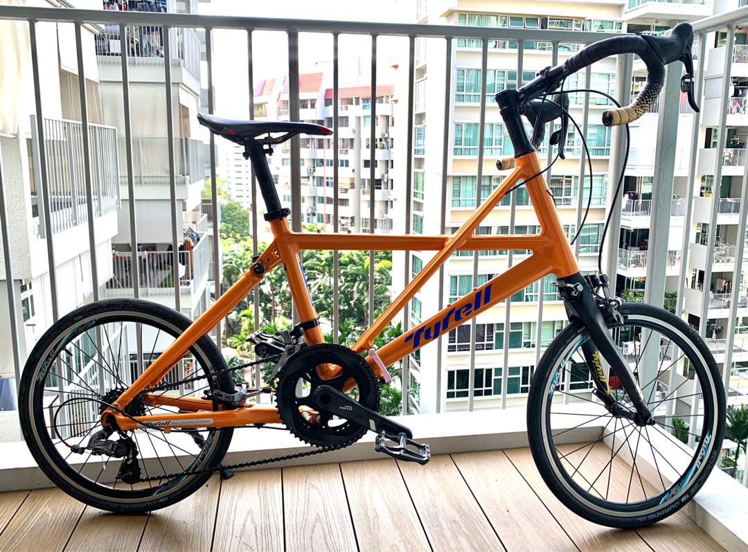 Tyrell FSX foldable road bike, Sports Equipment, Bicycles & Parts, Bicycles on Carousell