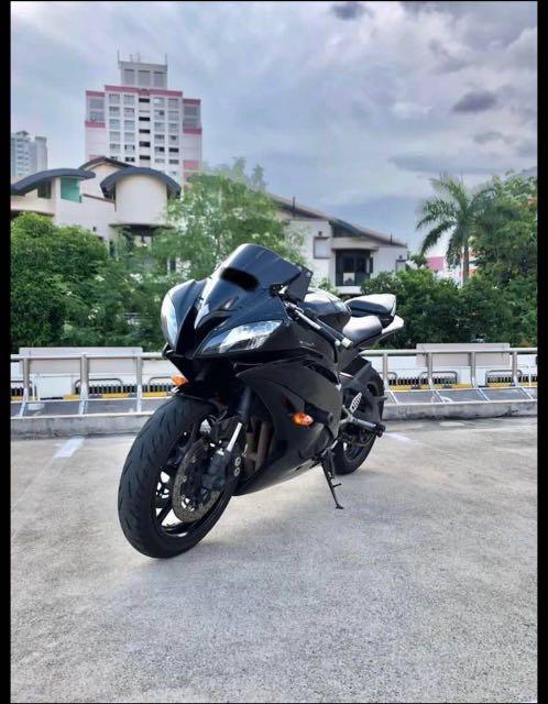 Yamaha R6 Full Black (COE 2030), Motorcycles, Motorcycles for Sale ...