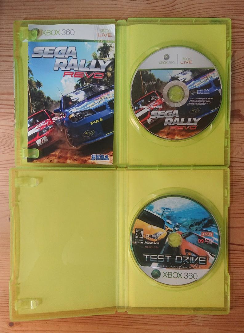 買 Xbox 360 SEGA RALLY REVO 送 TEST DRIVE, 電子遊戲, 電子遊戲, Xbox - Carousell