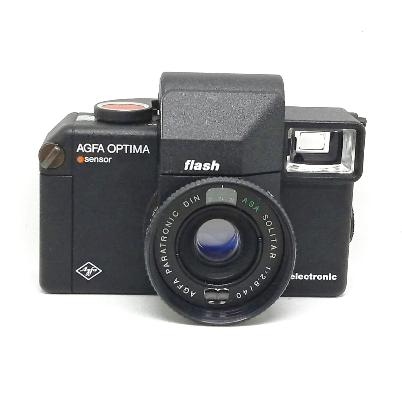 Agfa Optima Sensor Flash Film Camera, Photography, Cameras, Digital ...