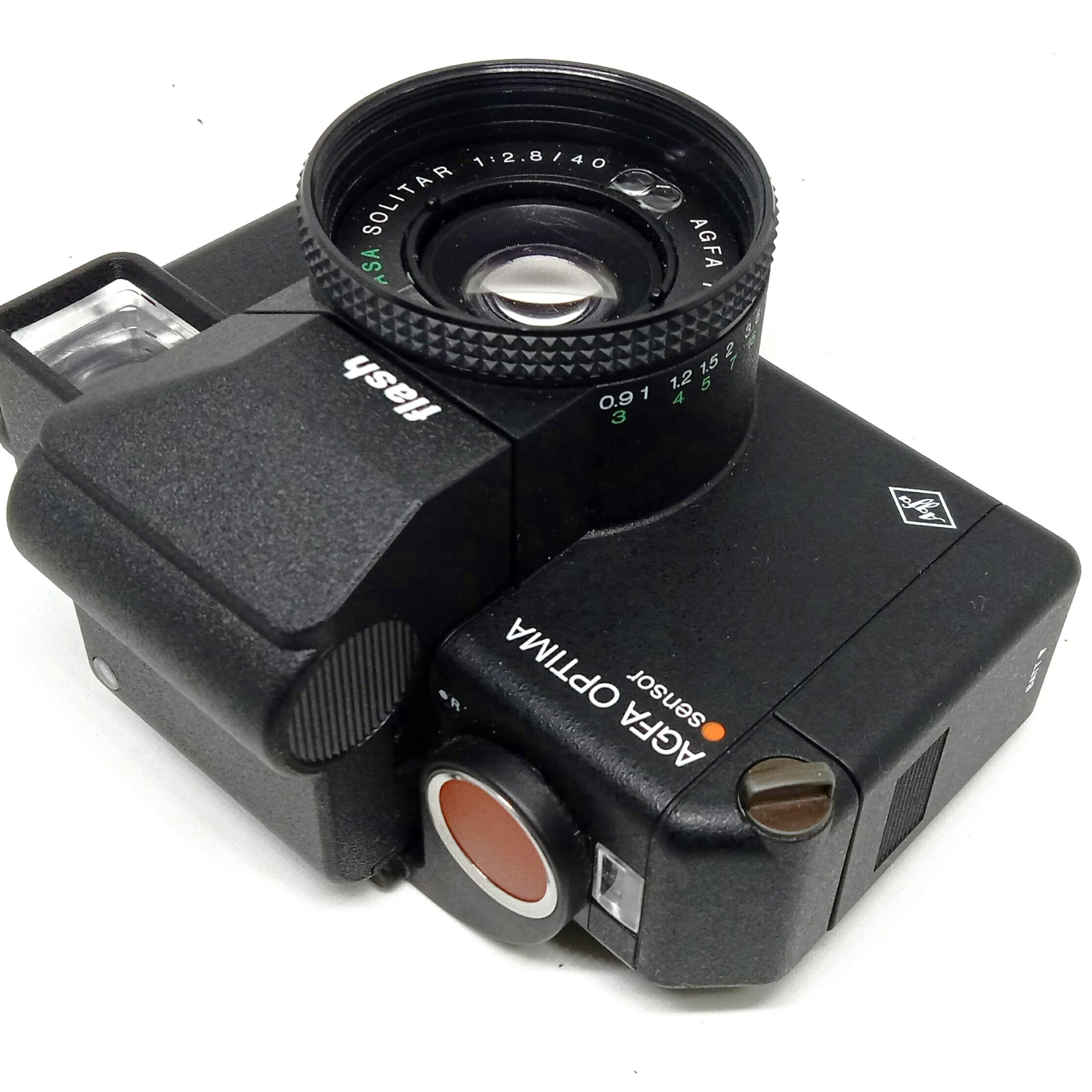 Agfa Optima Sensor Flash Film Camera, Photography, Cameras, Digital ...