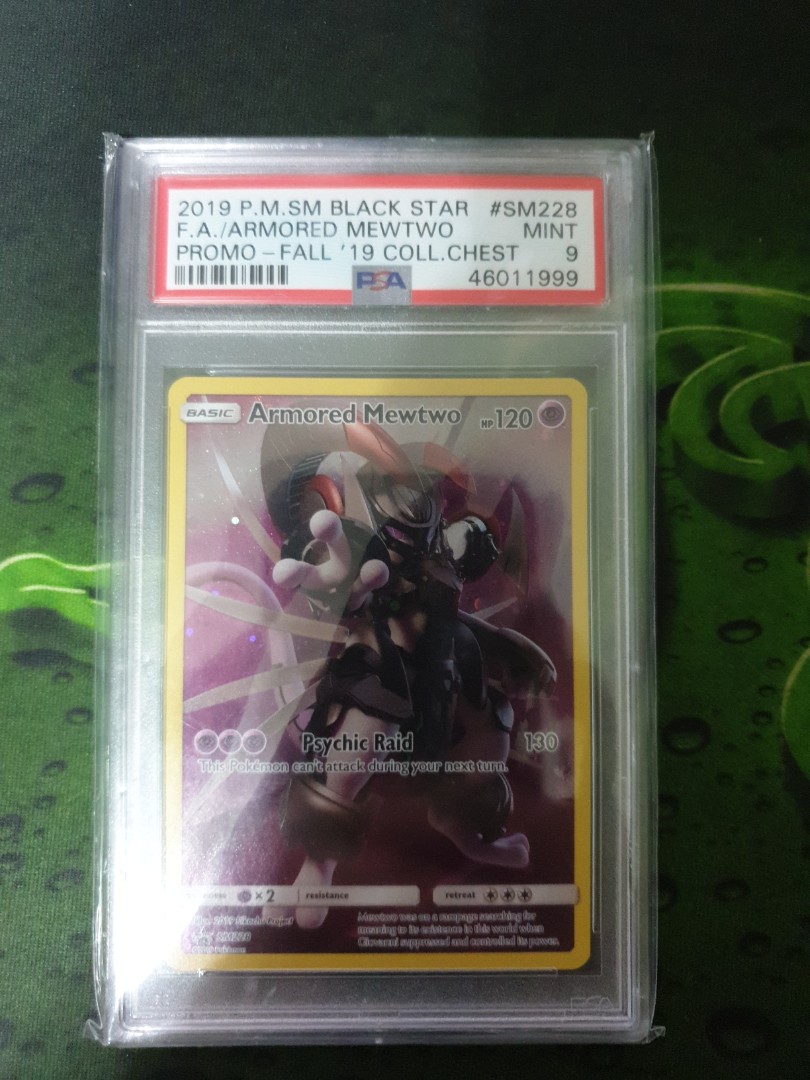 Armoured Mewtwo PSA 9 pokemon card, Hobbies & Toys, Toys & Games on ...