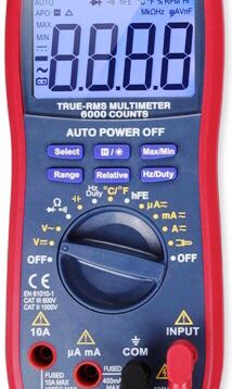 AstroAI DM6000AR Professional True-RMS 6000 Counts Multimeter, Health ...