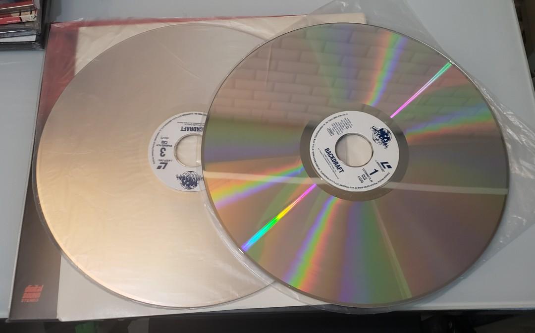 BACK DRAFT 烈火雄心 鐳射影碟 LD 雙碟 9500款碟 電影 演唱會 聽歌 CD VCD DVD BLU-RAY任你揀!, 興趣及遊戲, 收藏品及紀念品, 明星周邊 - Carousell