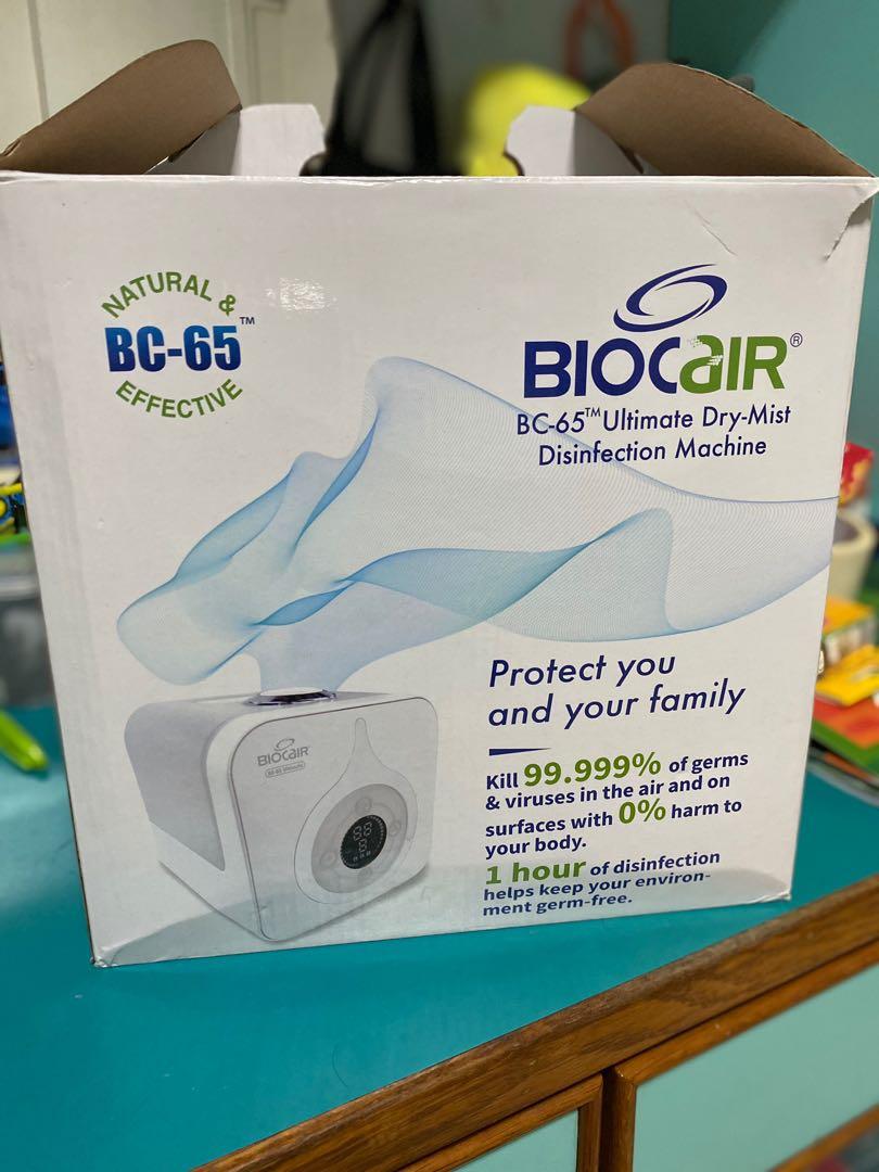 Biocair ultimate Dry-mist disinfection machine, Furniture & Home Living ...