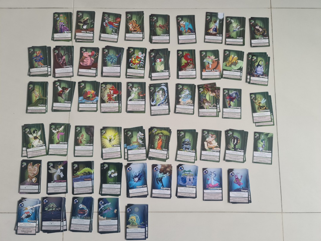 Book bugs 3 wave1+2 card no 01 to 54, Hobbies & Toys, Toys & Games on ...