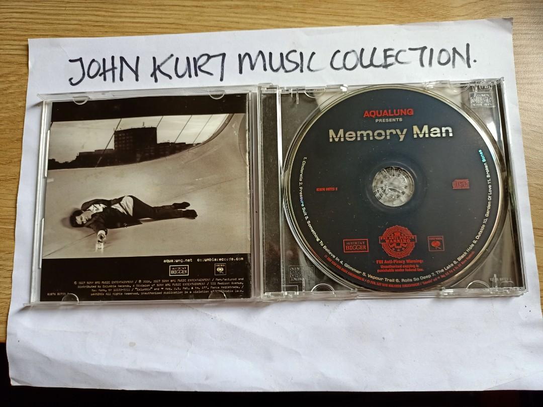 CD Aqualung : memory man, Hobbies & Toys, Music & Media, CDs & DVDs on ...