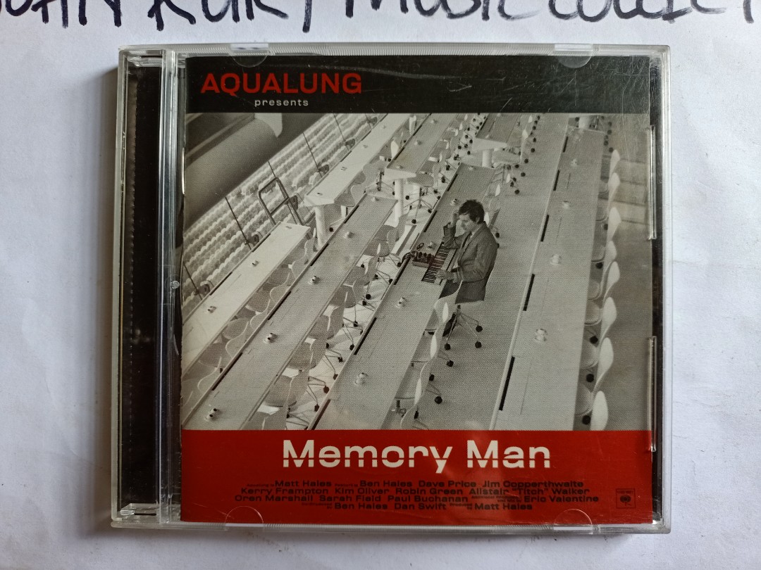 CD Aqualung : memory man, Hobbies & Toys, Music & Media, CDs & DVDs on ...