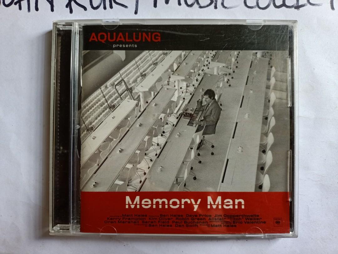 CD Aqualung : memory man, Hobbies & Toys, Music & Media, CDs & DVDs on ...