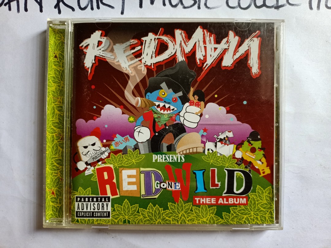 CD Red Man : red gone wild " thee album ", Hobbies & Toys, Music ...