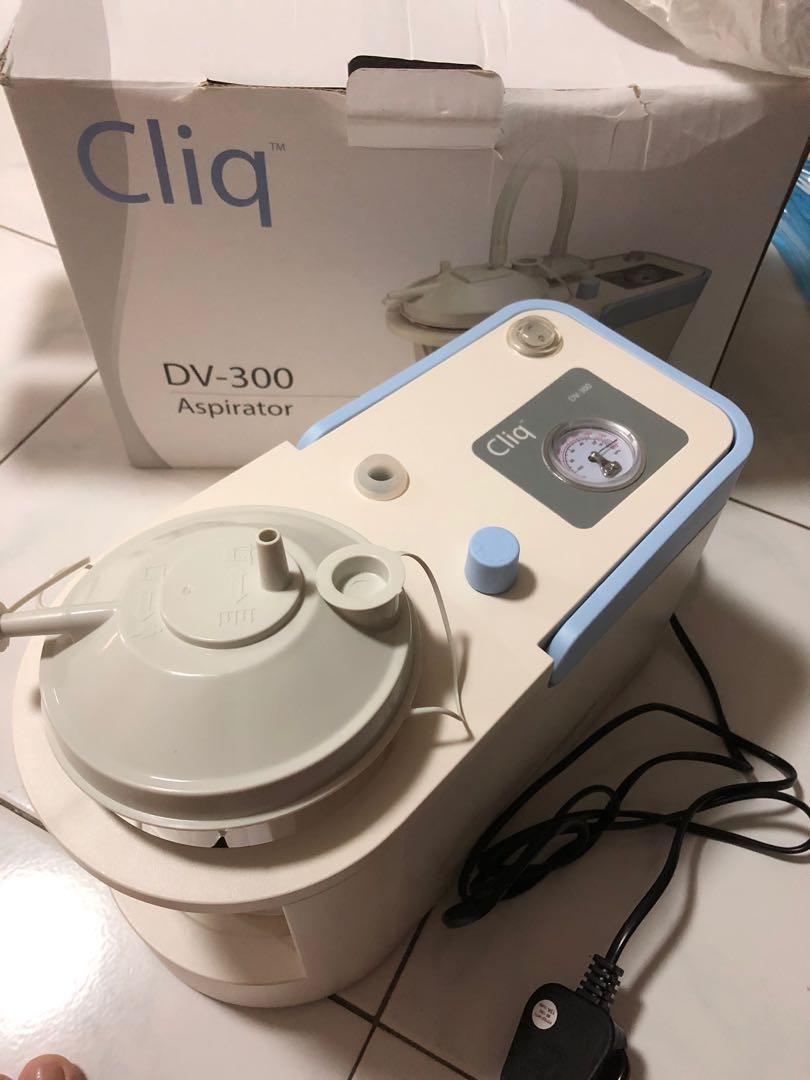Cliq Aspirator phlegm suction machine, Health & Nutrition, Assistive ...