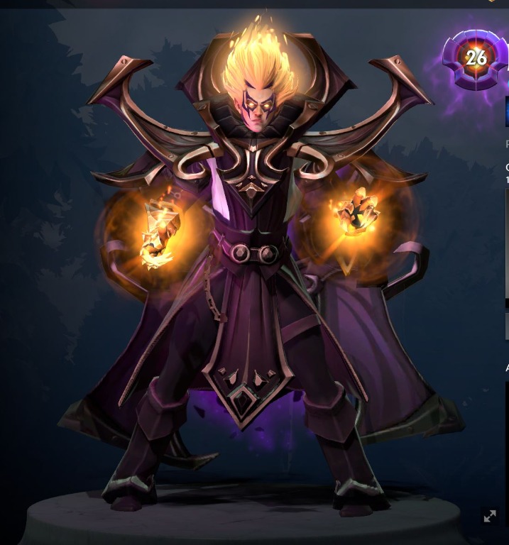 Dark Artistry Set for Invoker (Dota2), Video Gaming, Gaming Accessories ...